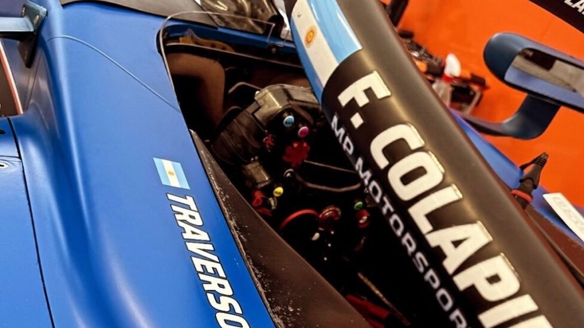 Franco Colapinto viaja a Imola con un homenaje a Traverso