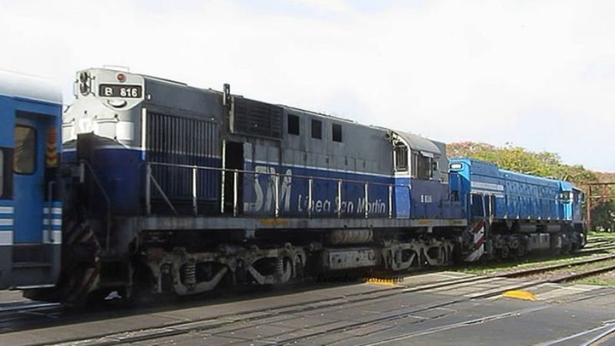 Podría demorar varias semanas la normalización del servicio del tren San Martín
