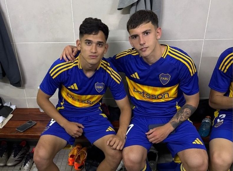 Camilo Rey Domenech debutó en la Reserva de Boca Juniors