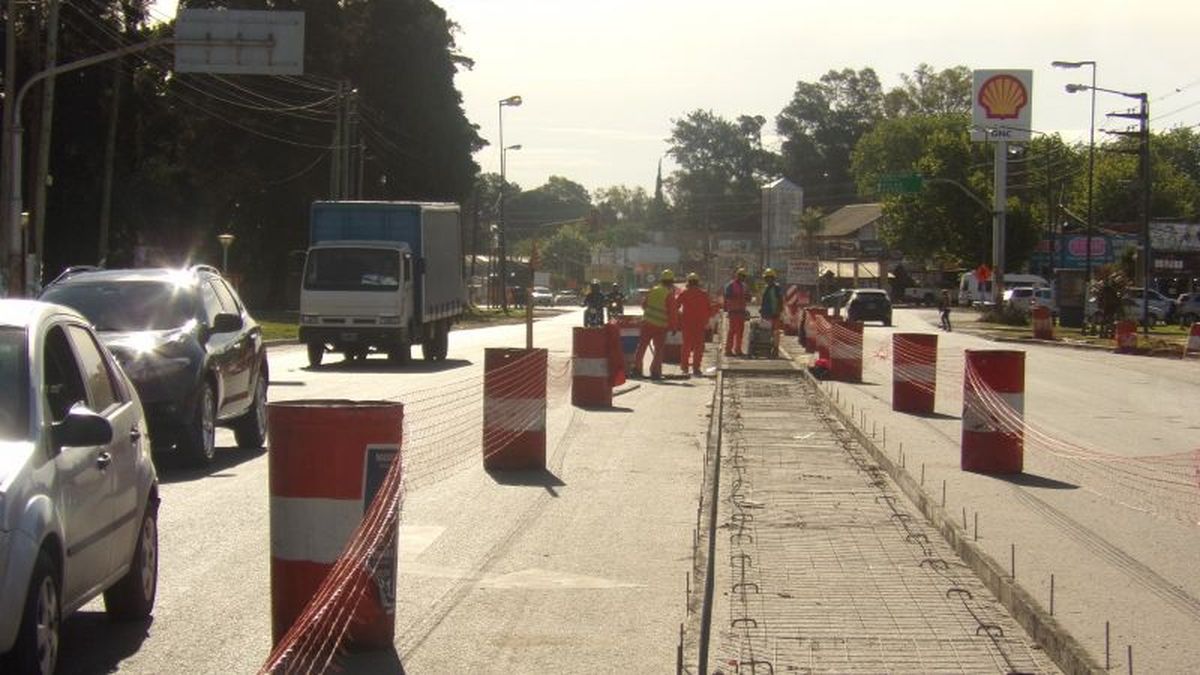 Avanza el ensanche de la ruta 8 en el tramo de Pilar