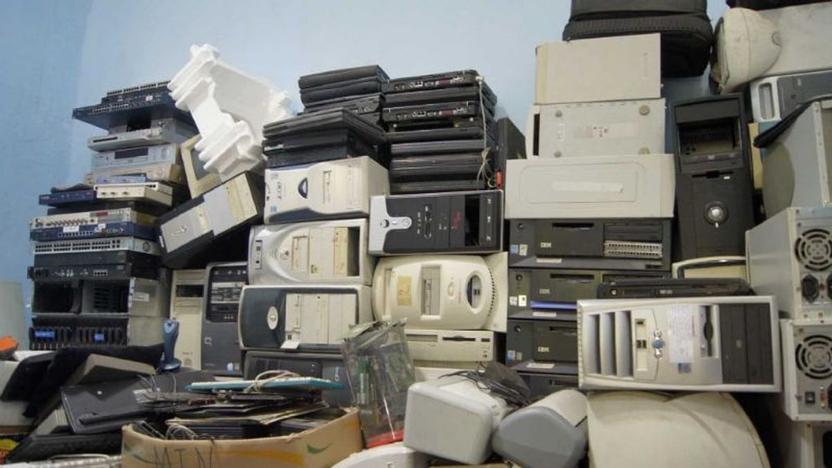 Seguimos recibiendo chatarra electrónica