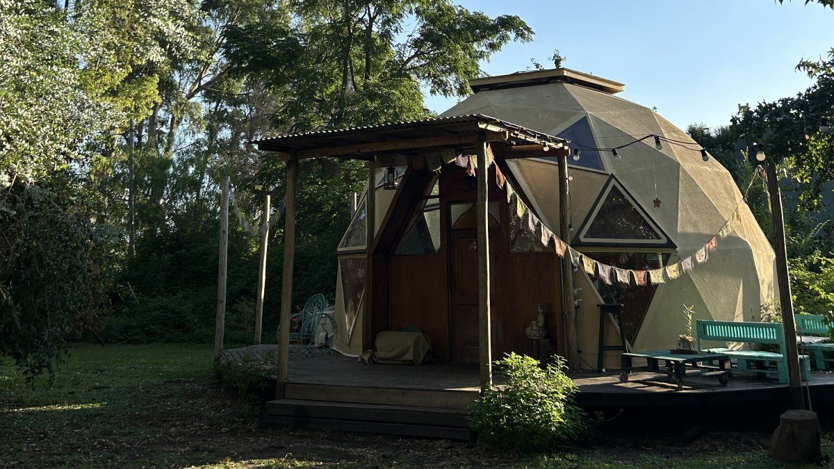 El sueño de un domo que integra y expande amor y energía