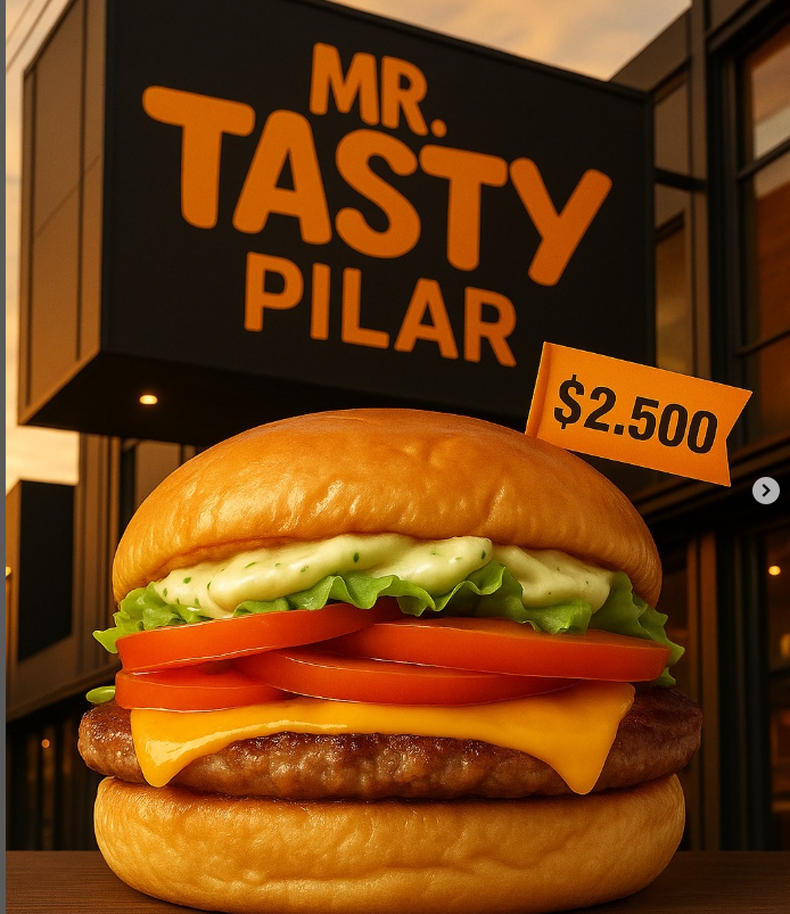 Con precios súper bajos, abre en Pilar un local de hamburguesas y ...