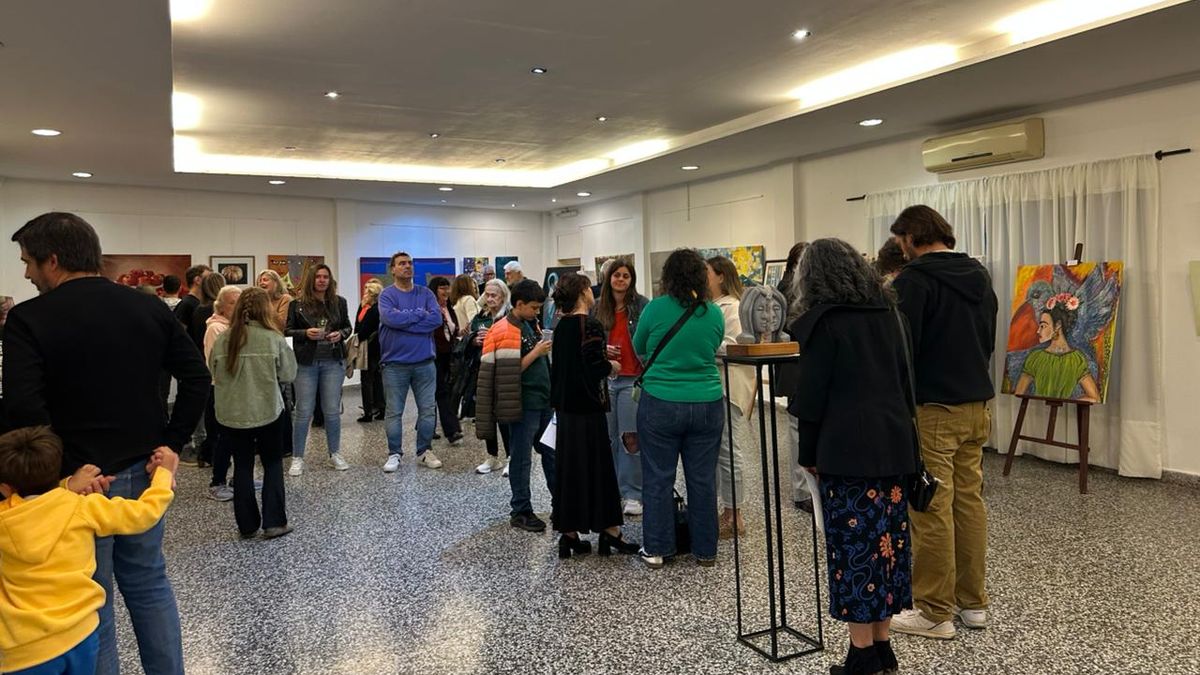 La Asociación Italiana inauguró su 26ª Muestra de Arte