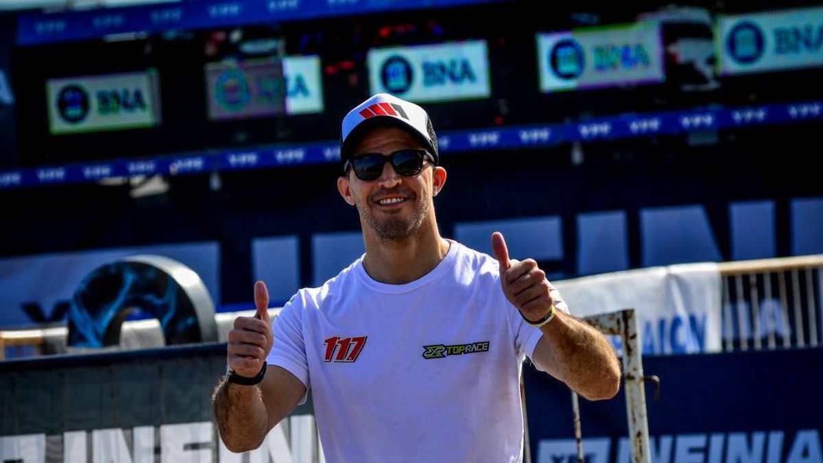 Matías Rossi en el triunvirato del Top Race