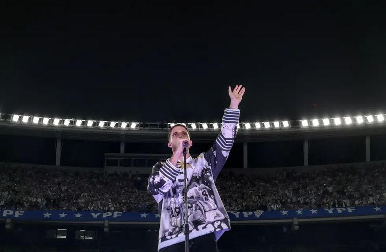 Wos usó el diseño de una emprendedora neuquina frente a la Selección ...