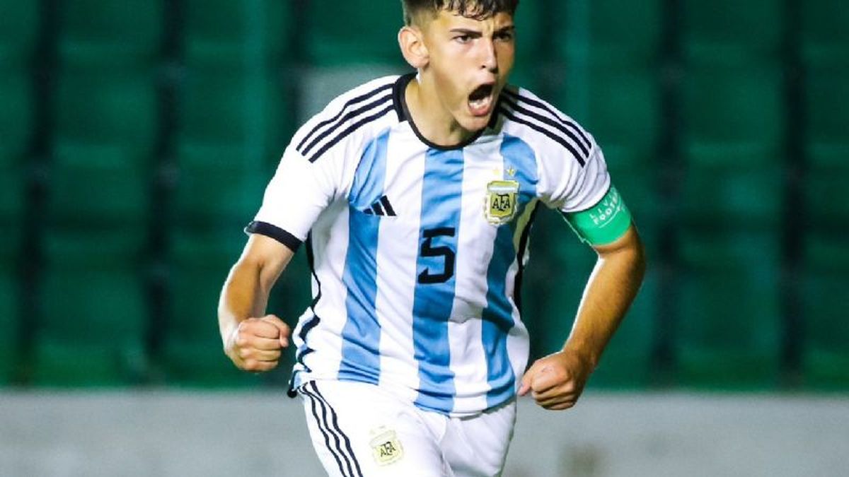 Promesa pilarense gritó su primer gol de Selección