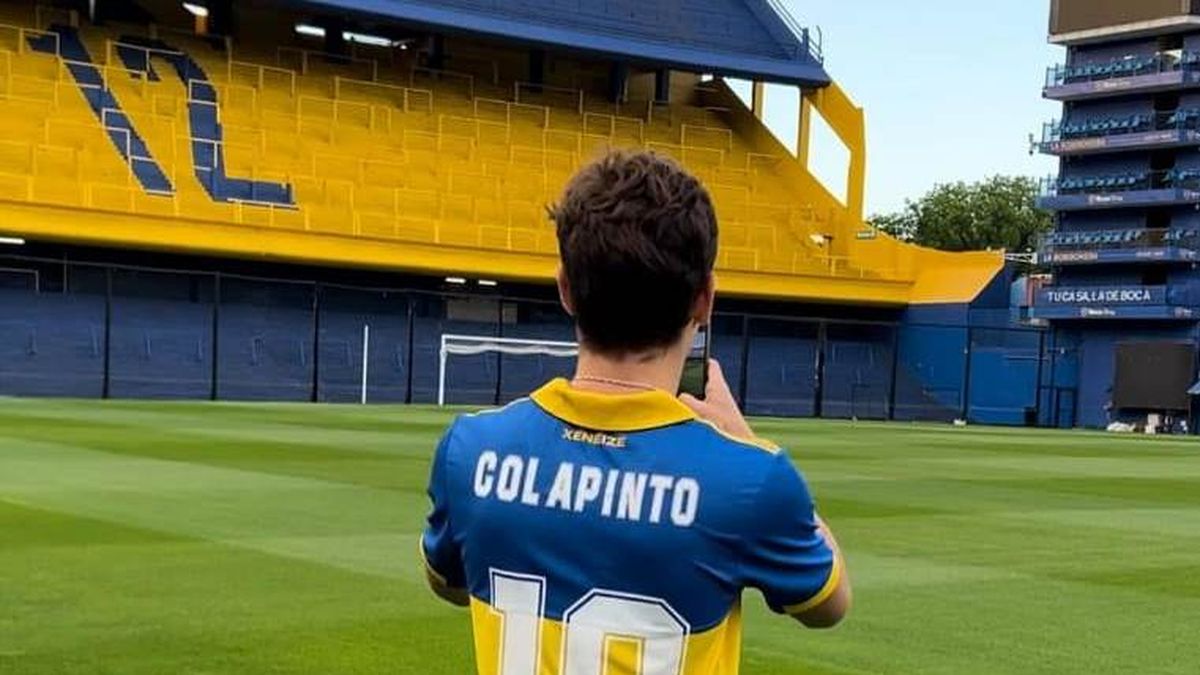 Franco Colapinto correrá con el número de Boca Juniors