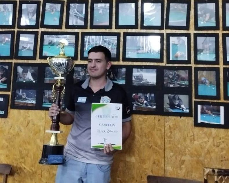 Brian Block tricampeón en Mar del Plata