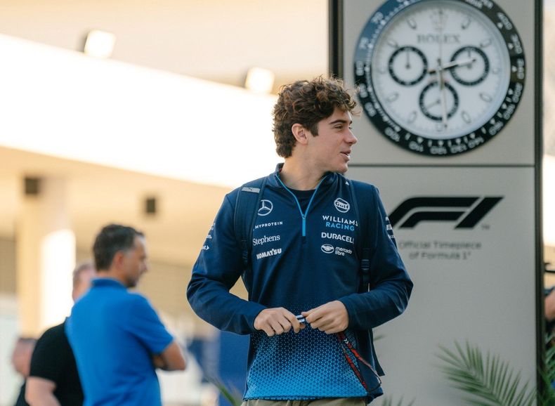 Franco Colapinto vuelve a largar desde boxes