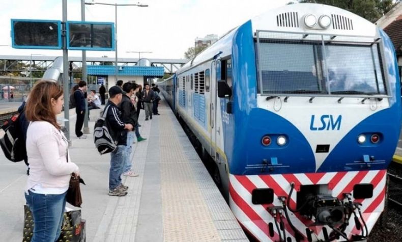 Tren San Martín: así serán los horarios desde este lunes