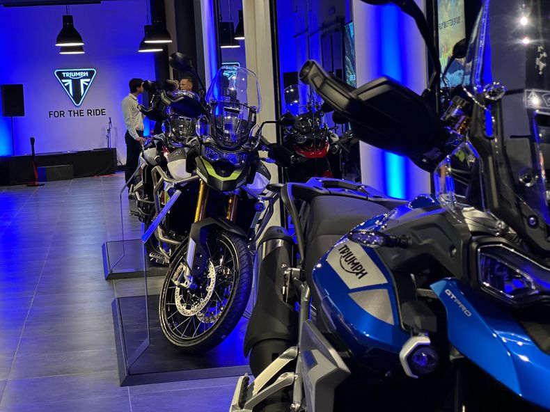 Abrió en Pilar el primer concesionario premium de motos Triumph