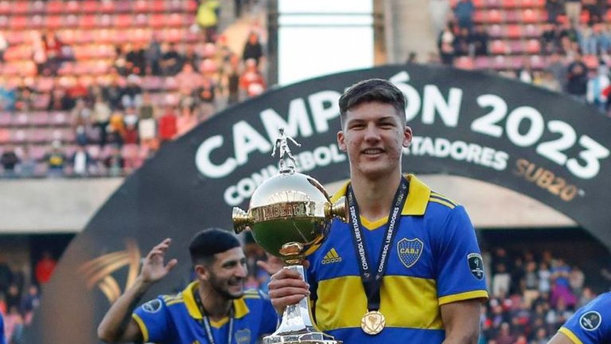 Román Rodríguez y Boca Juniors son campeones de la Copa Libertadores Sub 20