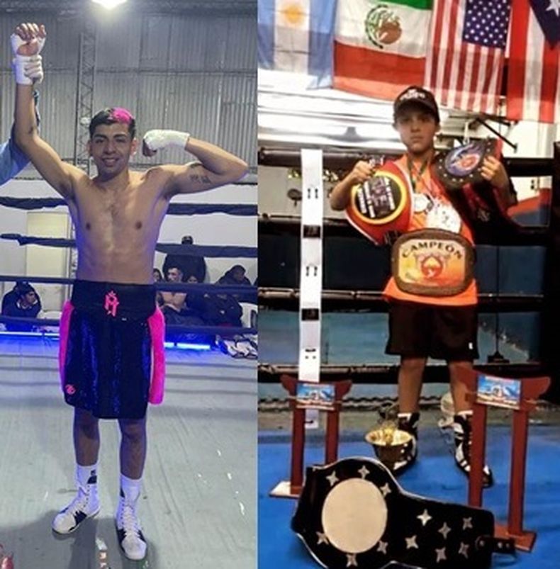 Lucas Benítez y Dylan Figueroa listos para la velada de la FAB por TV