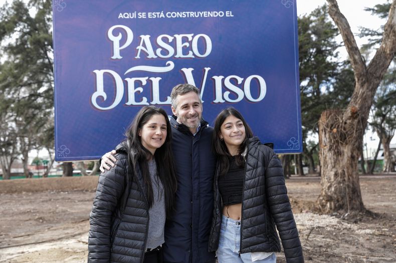 Avanzan las obras del futuro Paseo Del Viso