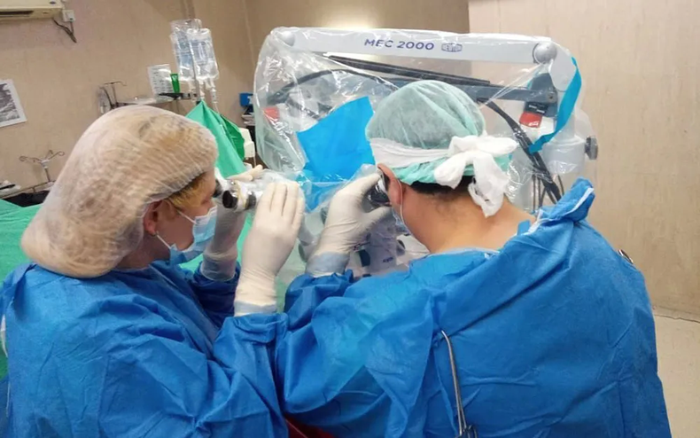 Un hospital de Escobar realizó la primera extirpación de tumor en cráneo