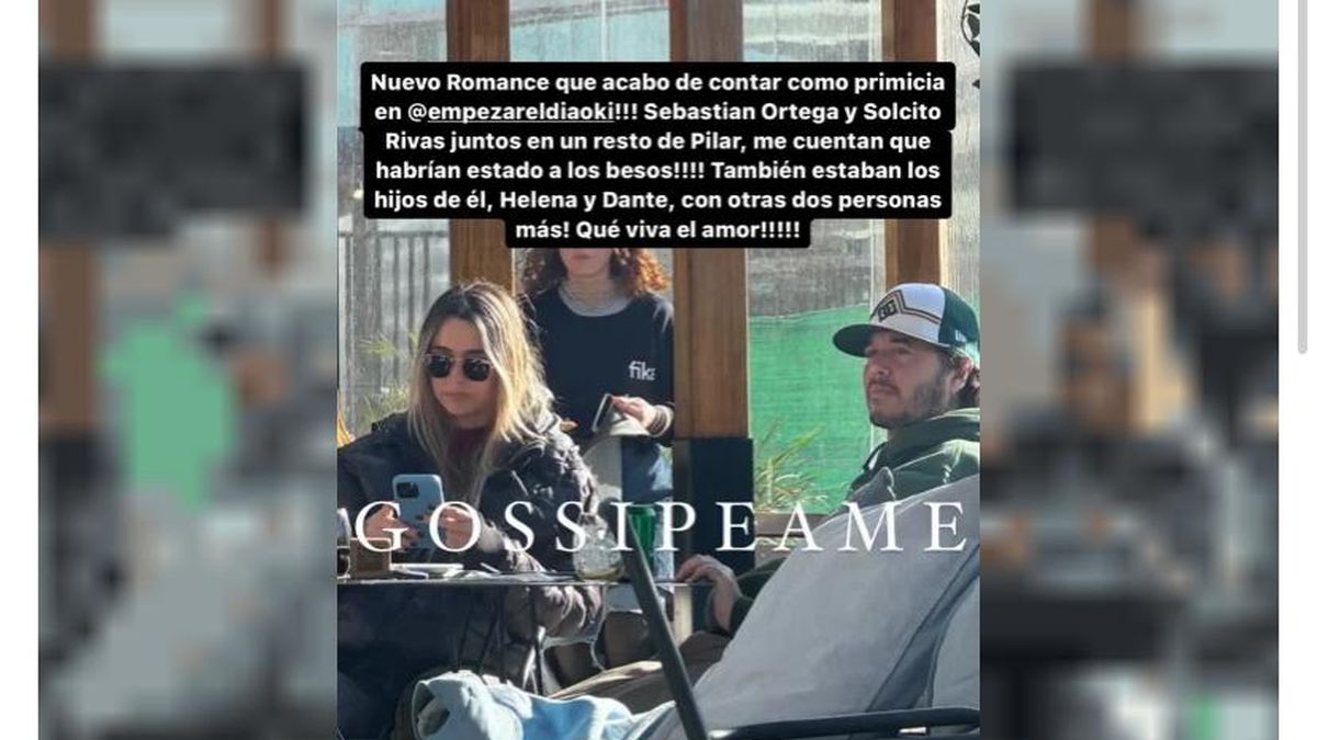 Sol Rivas y Sebastián Ortega, juntos en Pilar entre rumores de romance
