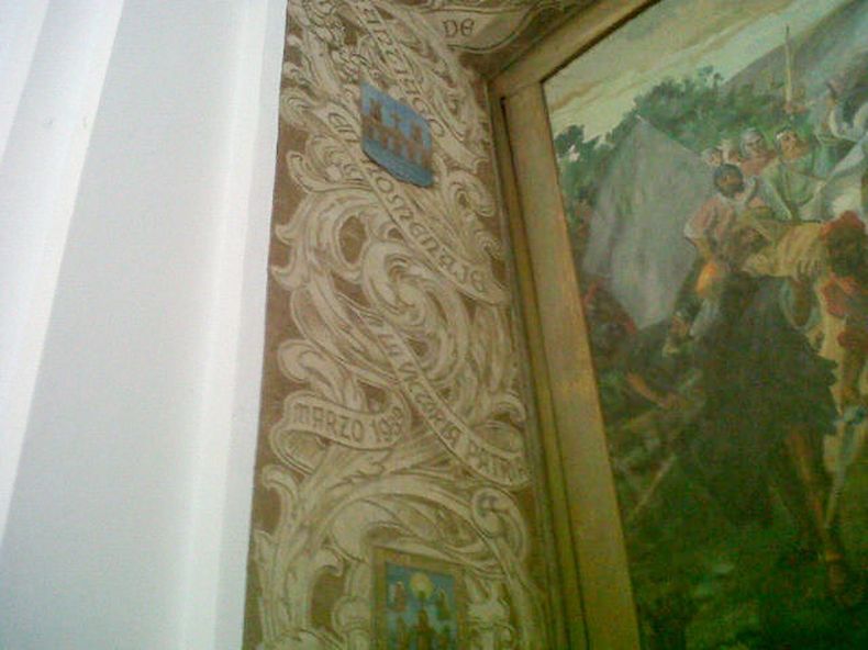 Mural, estatua y procesión: cuando Pilar festejó la victoria franquista