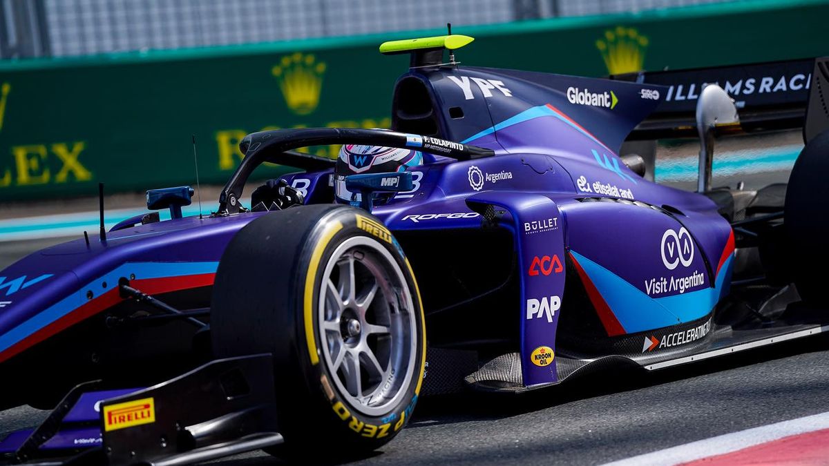 Franco Colapinto llega a la Fórmula 1 y va por la súperlicencia