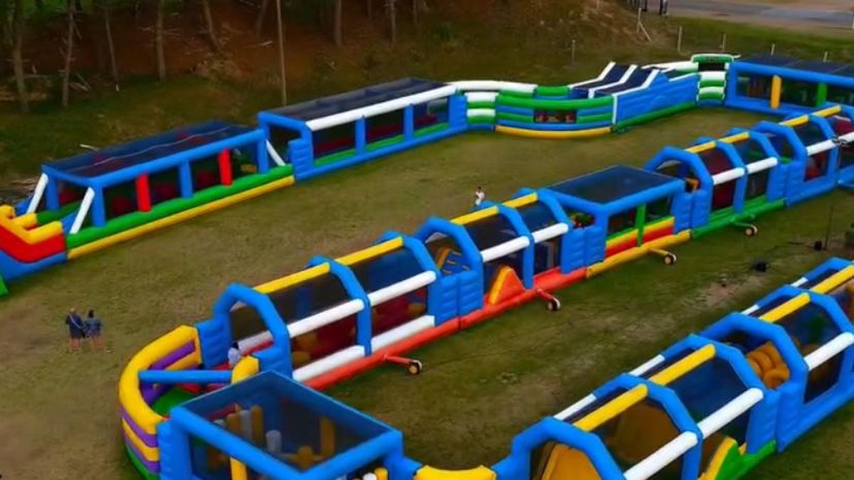Llega a Pilar Super Jump, el parque inflable más grande de Latinoamérica