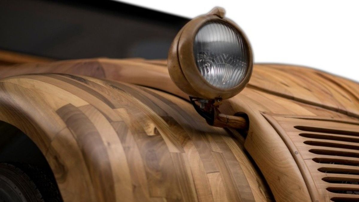 Citroën 2CV de madera: el auto más caro del mundo
