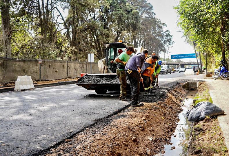 Avanza la mejora integral del acceso a Manuel Alberti