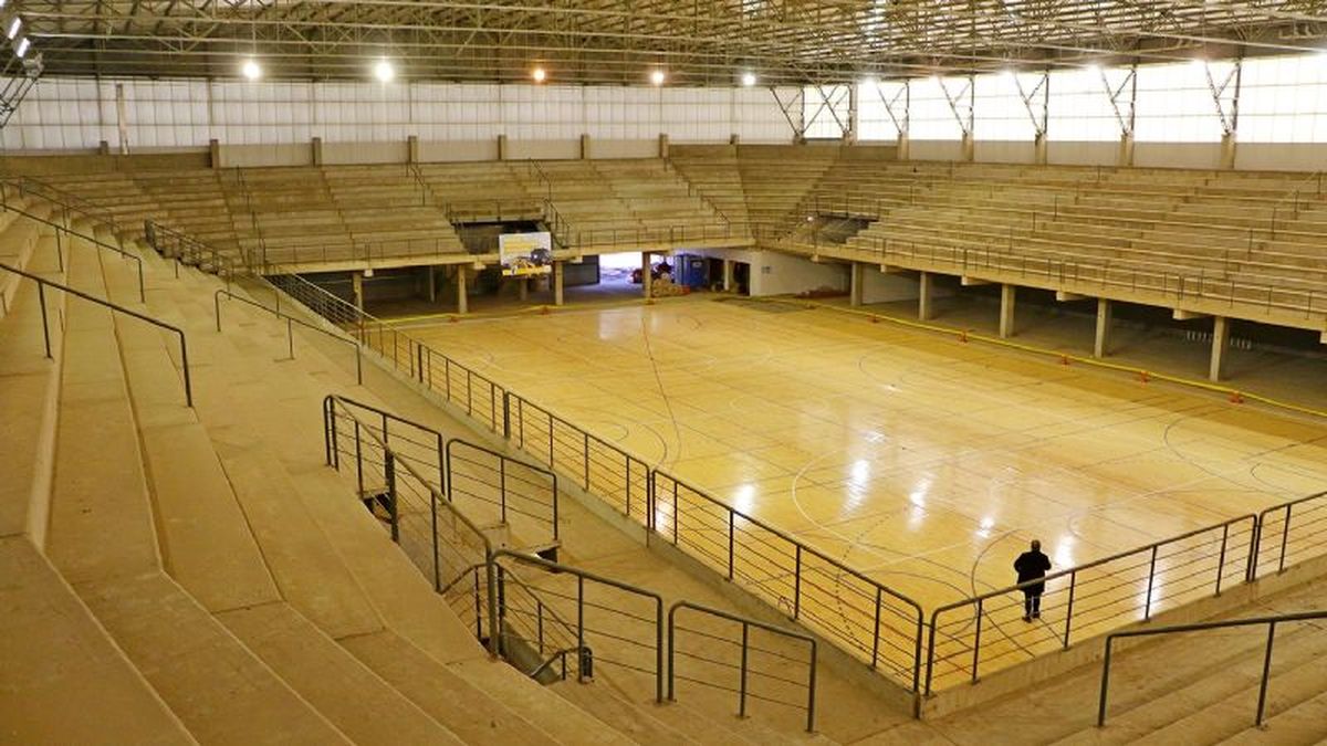 Abre el microestadio, la obra tan esperada