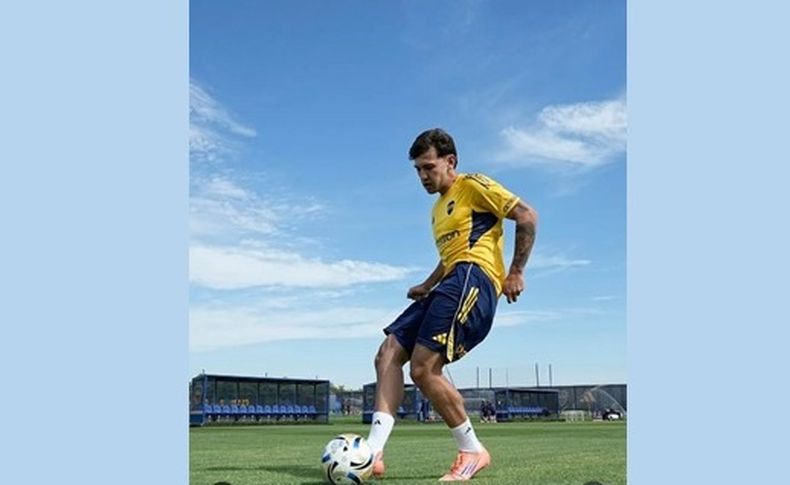 Camilo Rey Domenech regresó a la acción con Boca en Ezeiza