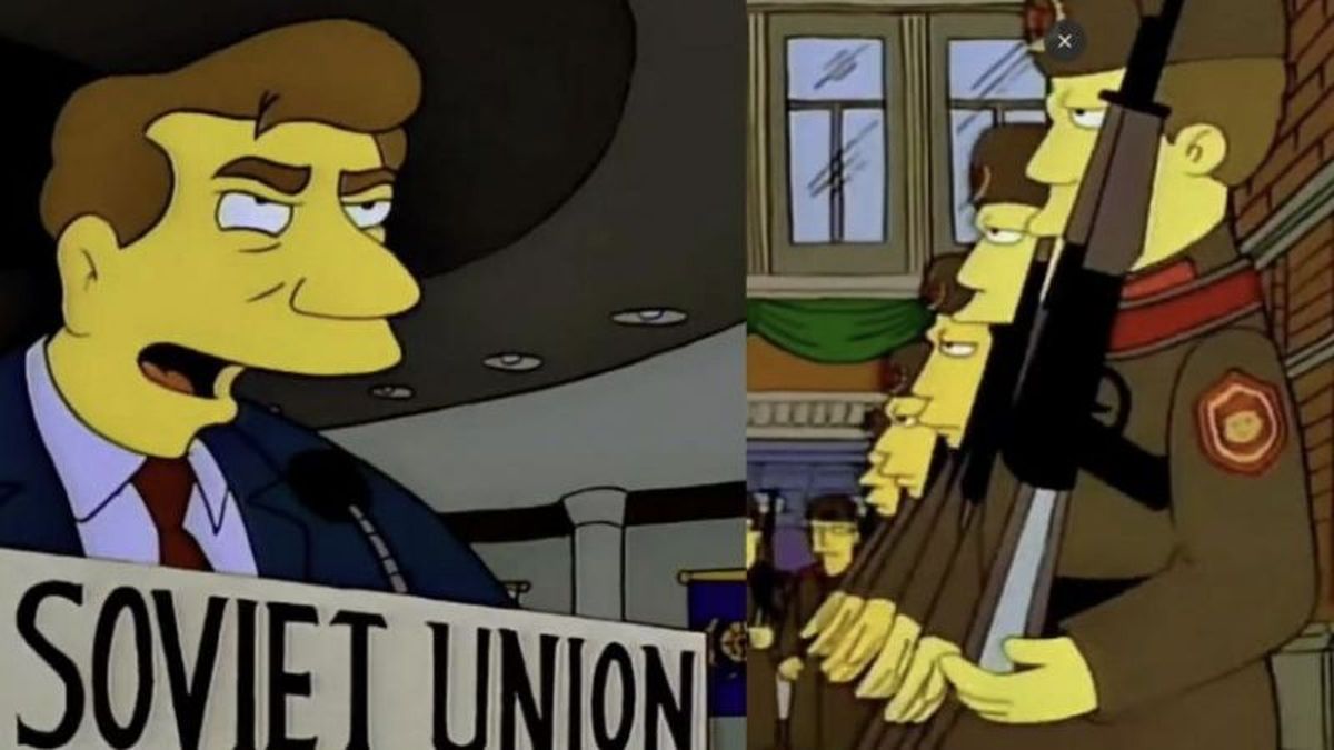 ¡OTRA VEZ LO HICIERON! Los Simpson predijeron la guerra entre Rusia y ...