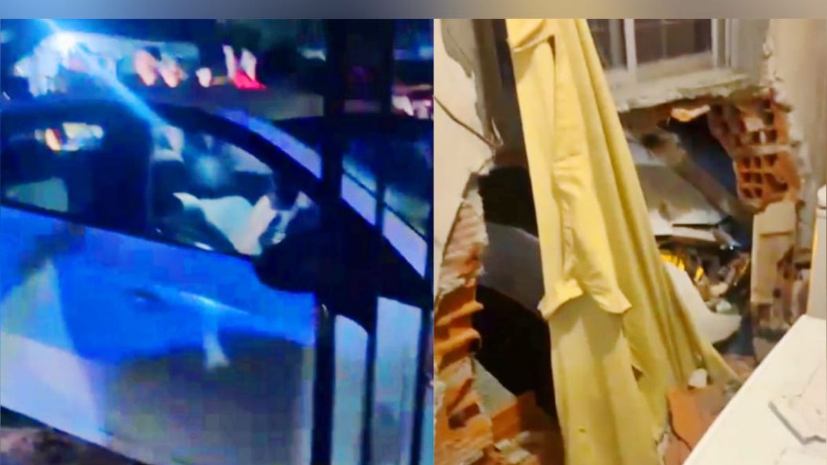 Escapaban de la policía y chocaron contra una vivienda