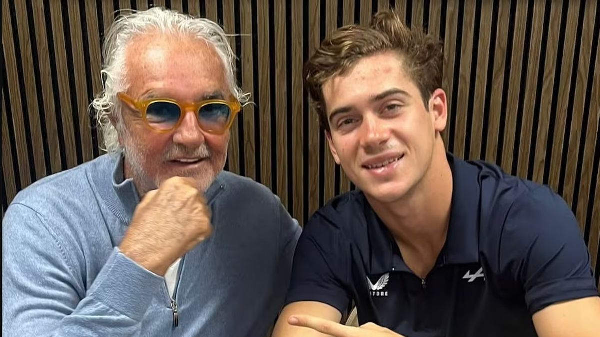 Flavio Briatore jefe en Alpine y suben las acciones de Colapinto