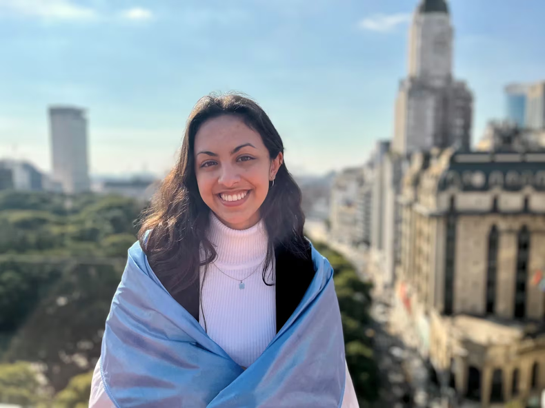 Una joven argentina entre los 10 mejores estudiantes de todo el mundo