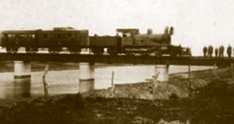 Efemérides: la llegada del primer tren a Pilar