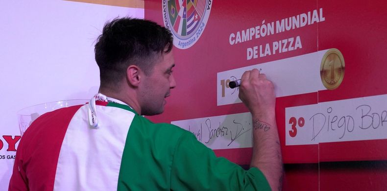 ¡El pilarense Daniel Gabrielli es el Campeón del Mundial de la Pizza!