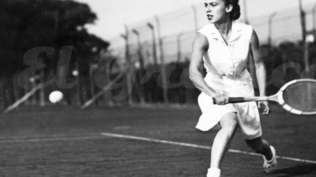 Mary Terán, la tenista que abrió el camino