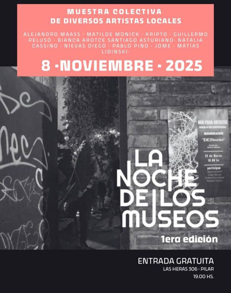 El arte de Pilar tendrá su propia Noche de los Museos