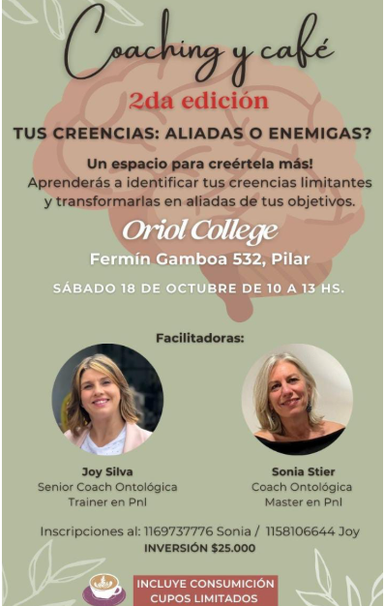 Coaching y café: un encuentro para revisar nuestras creencias